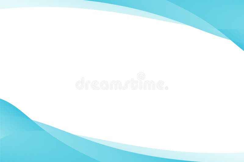 Wavy Border Design with Gradient Colors Stock Vector - Illustration of ...