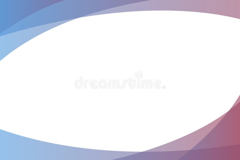 Wavy Border Design with Gradient Colors Stock Vector - Illustration of ...