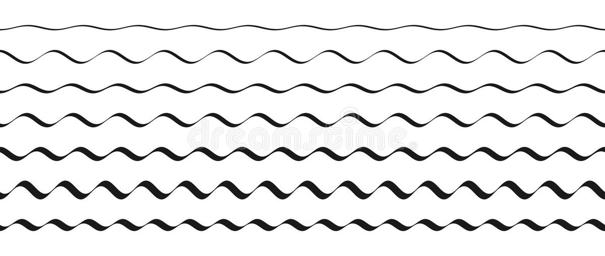 Squiggly Lines Border Stock Illustrations – 464 Squiggly Lines Border ...