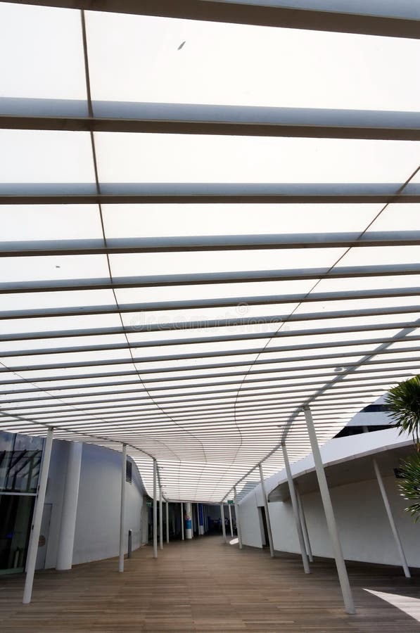 Wavy ceiling stock image. Image of texture, passage, architecture - 9144267