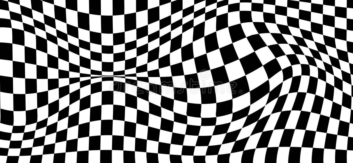 Wavy Checkerboard Background Stock Illustrations – 2,806 Wavy ...