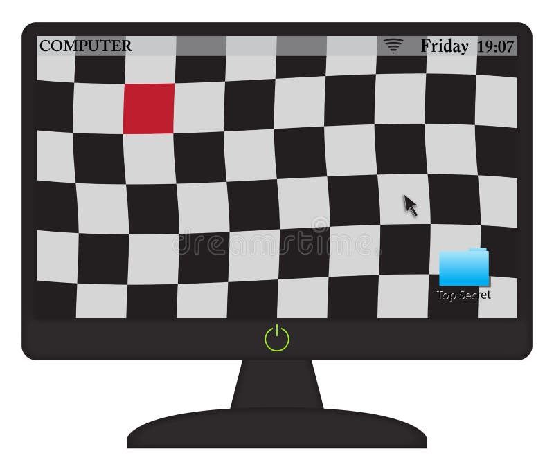 Wavy checkered pattern stock illustration. Illustration of undulate ...