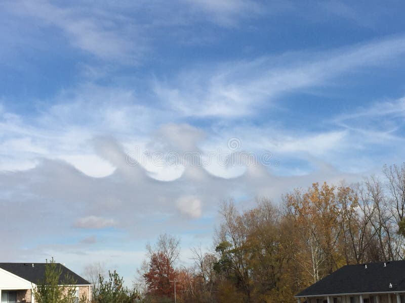 Wavy clouds stock image. Image of nature, clouds, shape - 52186751