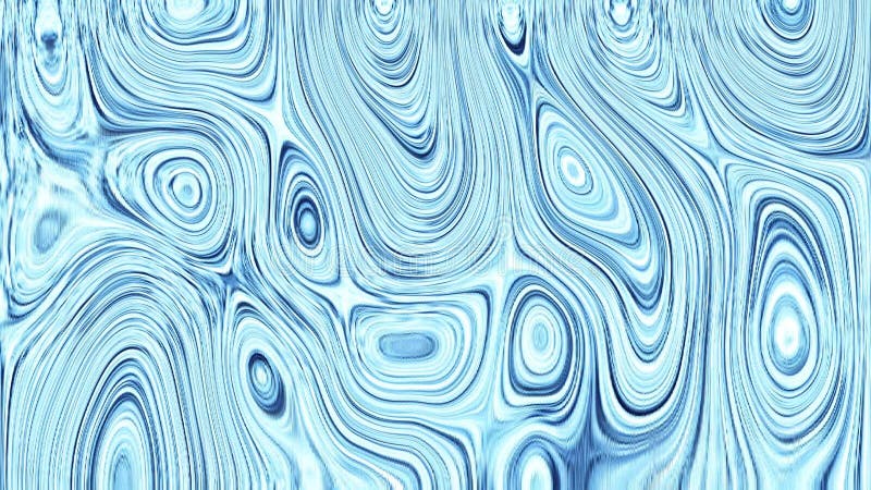 Wavy Contour Topography Background in Blue Color Stock Illustration ...