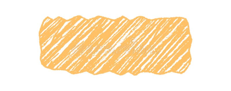 Wavy Crayon Scribble Text Box Banner Stock Illustration - Illustration ...