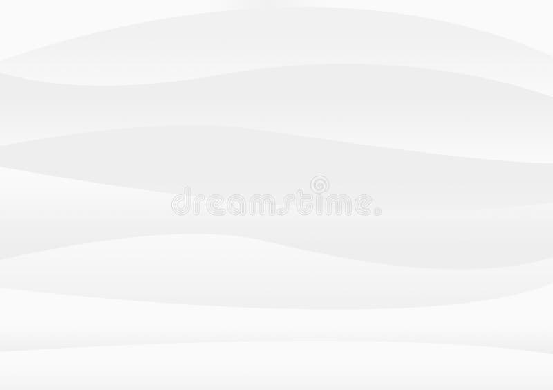 Wavy Curved Lines White Patterns Background Stock Illustration ...