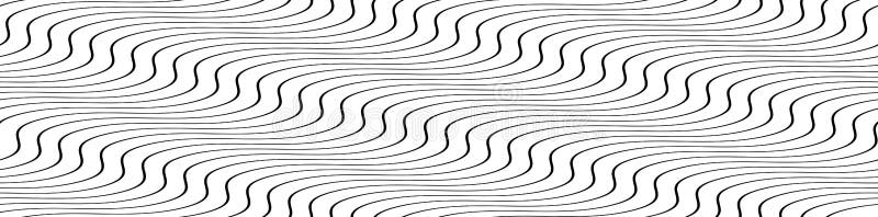 Wavy, Curvy, Curved Lines Abstract Seamlessly Repeatable Rectangle ...