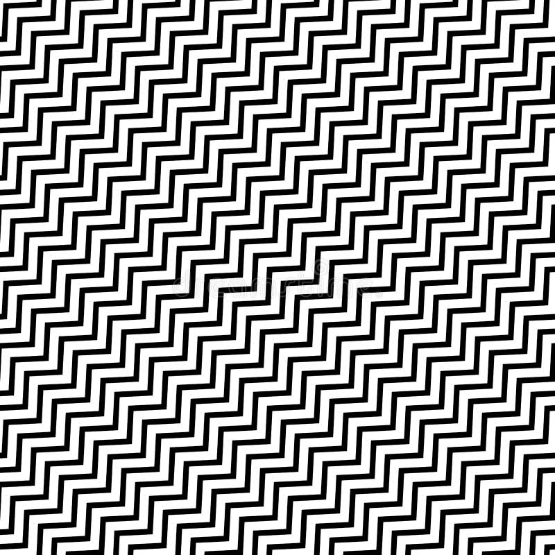 Wavy Diagonal Parallel Lines. Seamless, Repeatable Monochrome Pa Stock ...