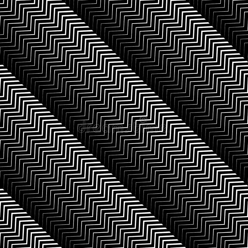 Wavy Diagonal Parallel Lines. Seamless, Repeatable Monochrome Pa Stock ...