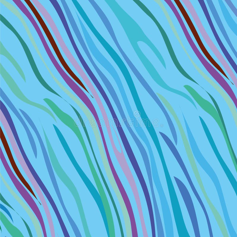 Wavy Diagonal Stripes of Different Width, Echo Seamless Repeating Waves ...