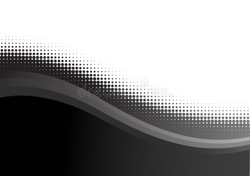 Vector wave dots pattern stock illustration. Illustration of raster ...