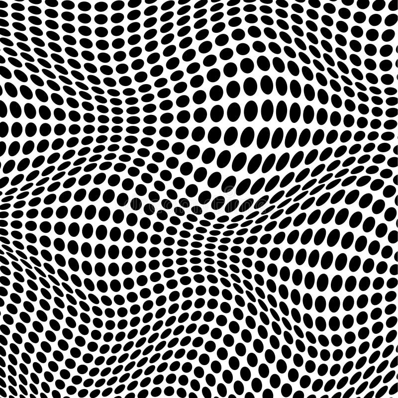 Wavy Dots stock vector. Illustration of graphic, halftone - 11516305