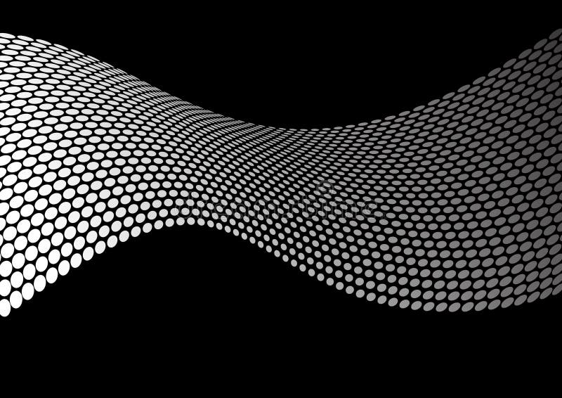 Wavy Dots, vector stock vector. Illustration of black - 11878249