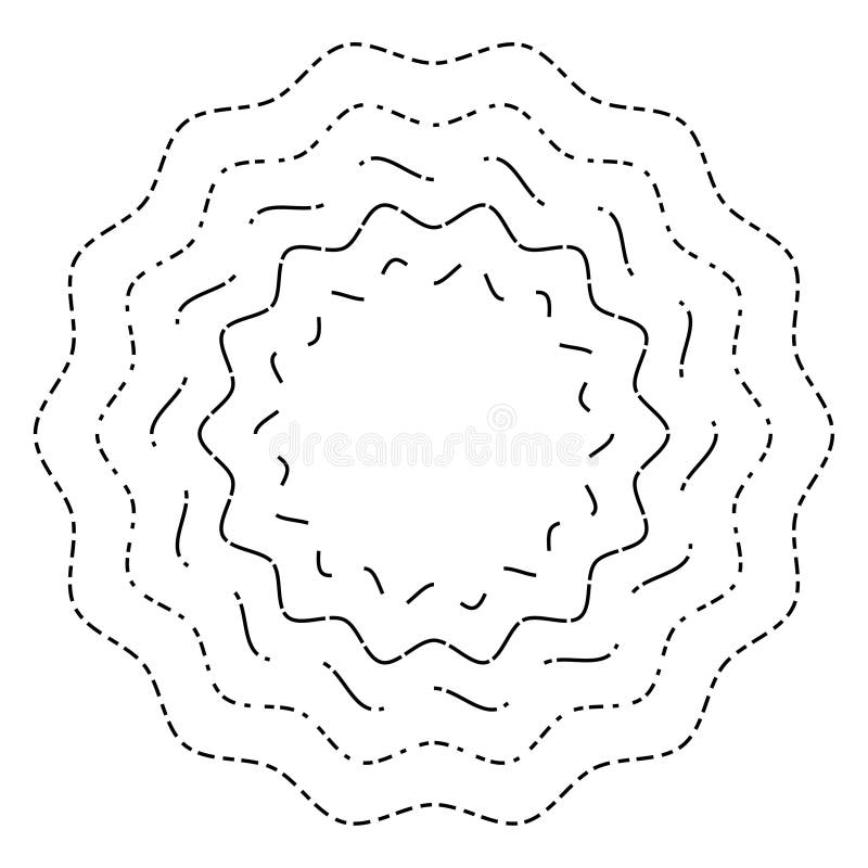Wavy Dotted Line Stock Illustrations – 8,645 Wavy Dotted Line Stock ...