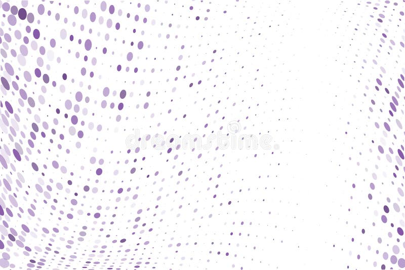 Wavy Dotted Pattern with Circles, Dots, Point Small and Large Scale ...