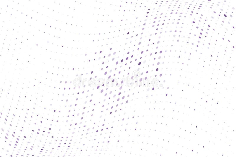 Wavy Dotted Pattern with Circles, Dots, Point Small and Large Scale ...