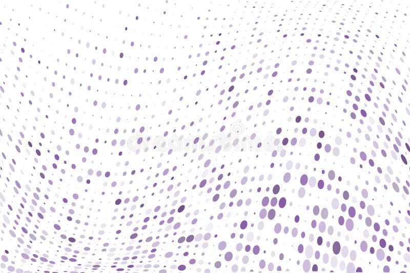 Wavy Dotted Pattern with Circles, Dots, Point Small and Large Scale ...