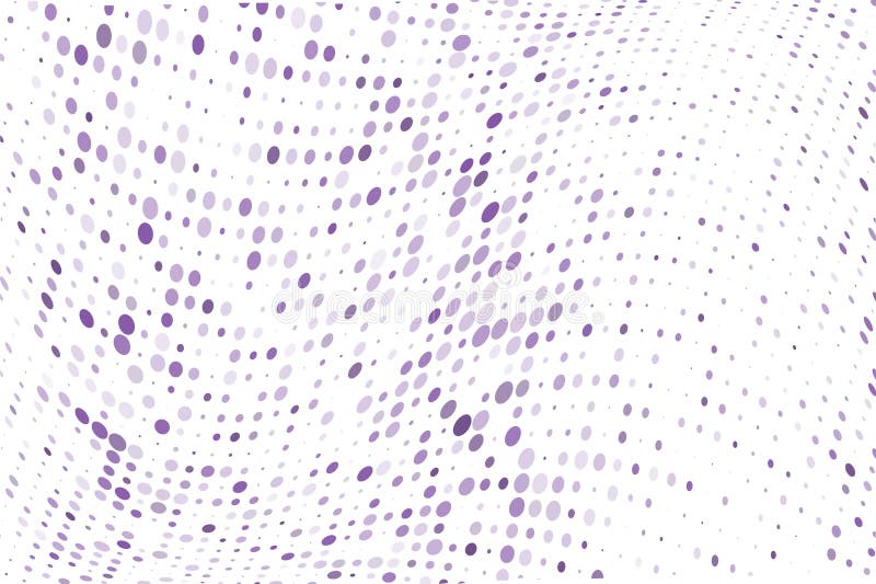 Wavy Dotted Pattern with Circles, Dots, Point Small and Large Scale ...