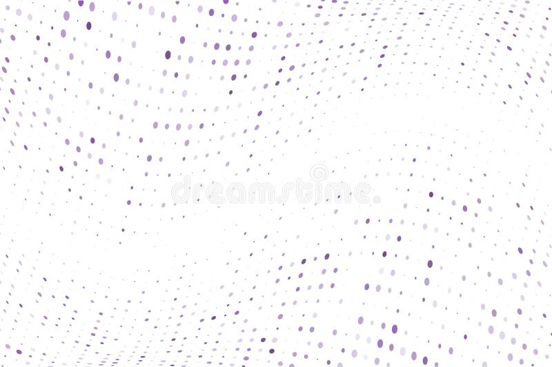 Wavy Dotted Pattern with Circles, Dots, Point Small and Large Scale ...