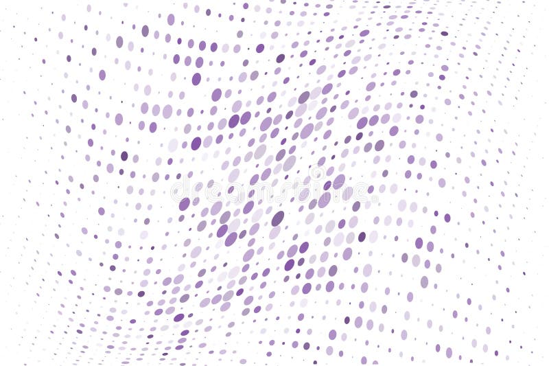 Wavy Dotted Pattern with Circles, Dots, Point Small and Large Scale ...
