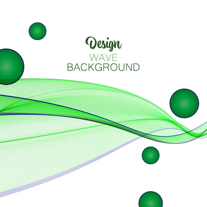 Horizontal Vector Transparent Blue Wave Design on White Background ...