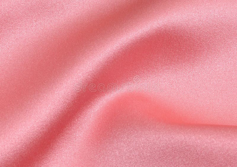 Wavy fabric pink satin stock photo. Image of background - 2476656