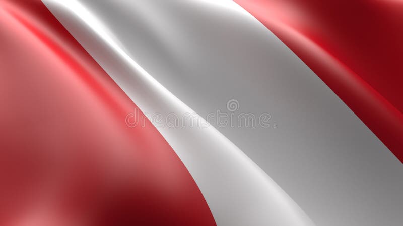 Wavy flag of Peru stock illustration. Illustration of nation - 184696490