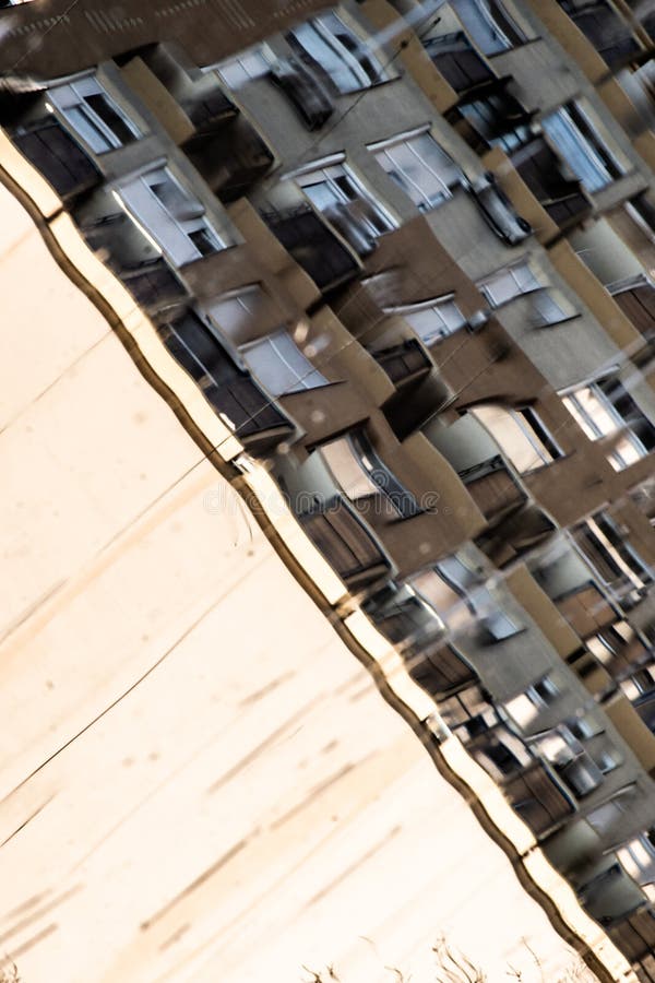 Wavy Floors of a Building during the Day Stock Image - Image of ...
