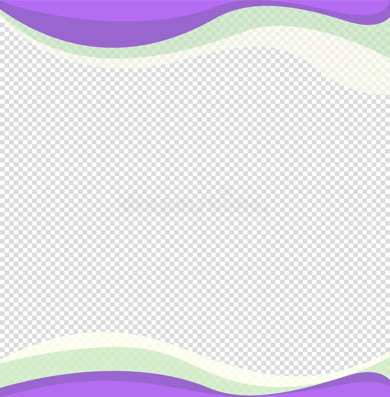 Wavy Frame Design Element. Decor for Brochure, Banner, Flyer. Color ...