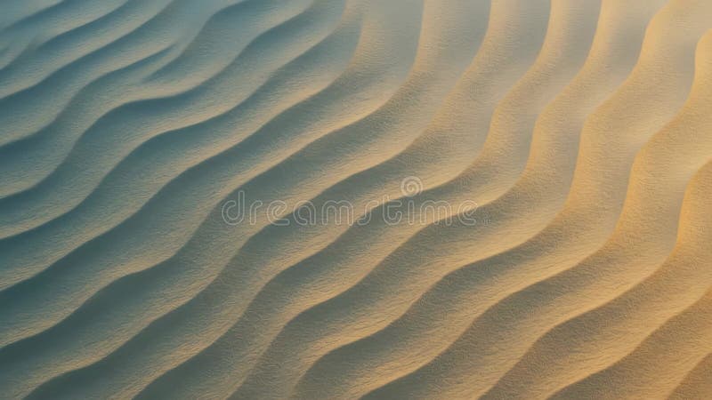 Wavy Golden Sand Texture in Soft Sunlight Stock Footage - Video of soft ...