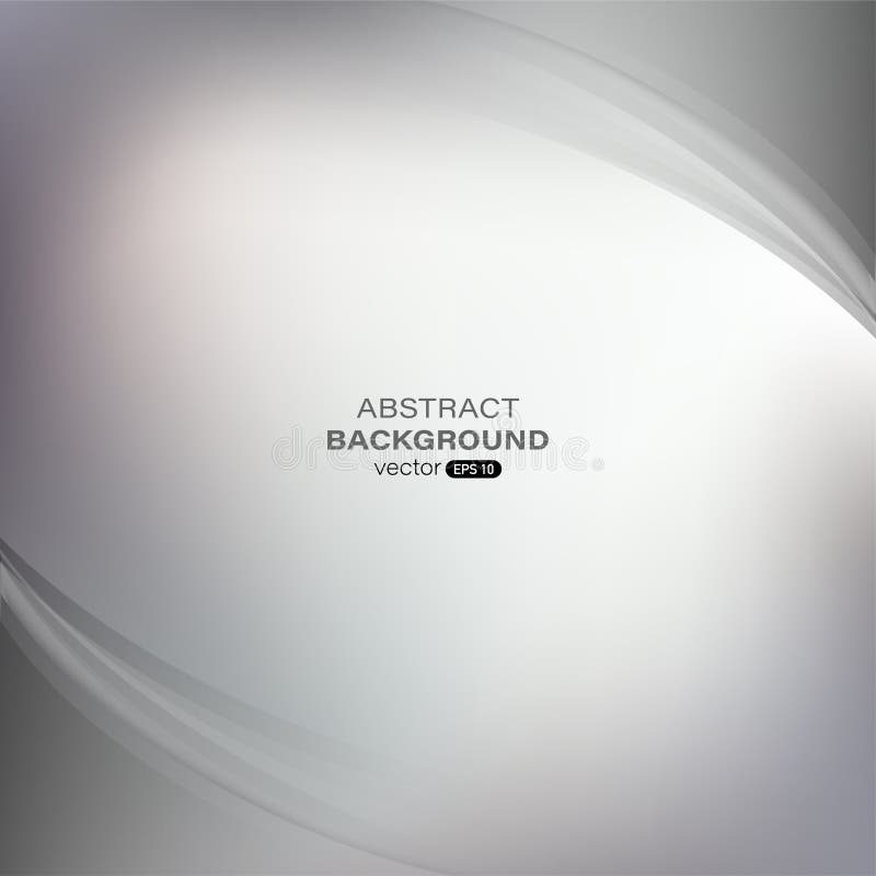 Wavy Gray Shapes Background Stock Vector - Illustration of gradient ...