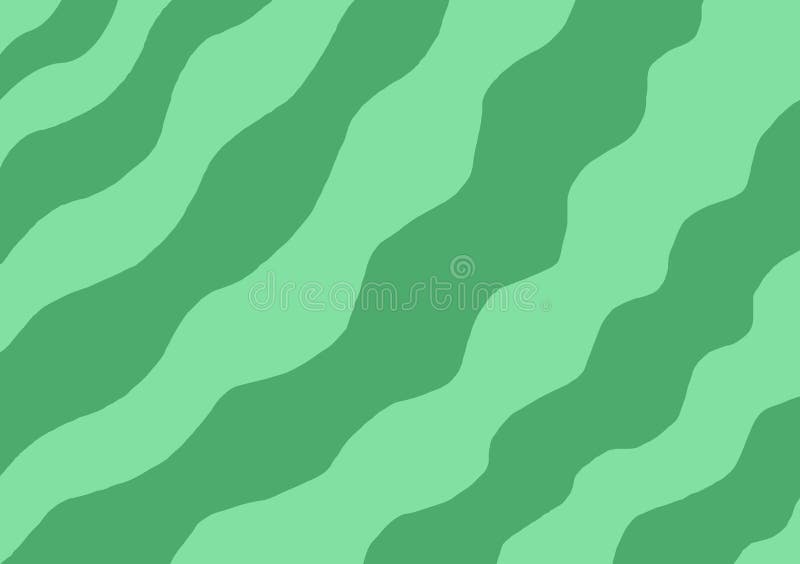 Wavy green pattern stock vector. Illustration of artistic - 3325389