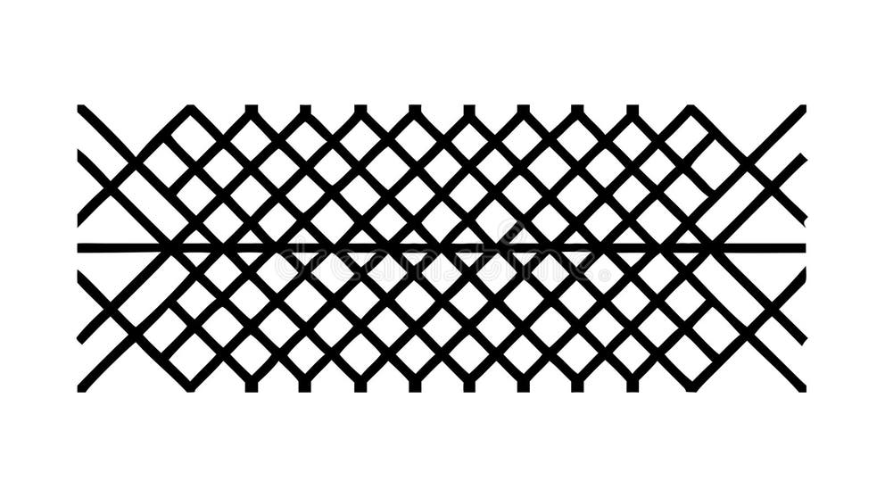 Wavy Grid Pattern: Dynamic Abstract Linear Design, Vector Design ...