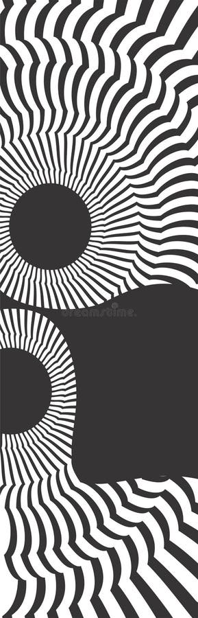 Wavy Halftoneline Spiral in Illustrator Pattern Stock Vector Images CDR ...
