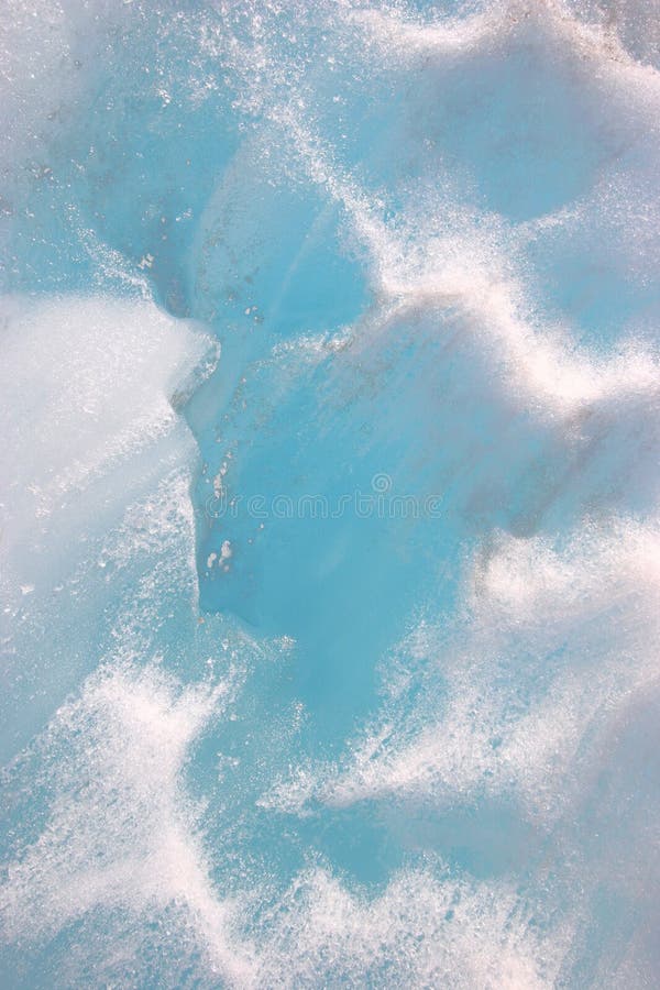 Wavy Icy Surface Shimmering Stock Image - Image of freezing, crystal ...