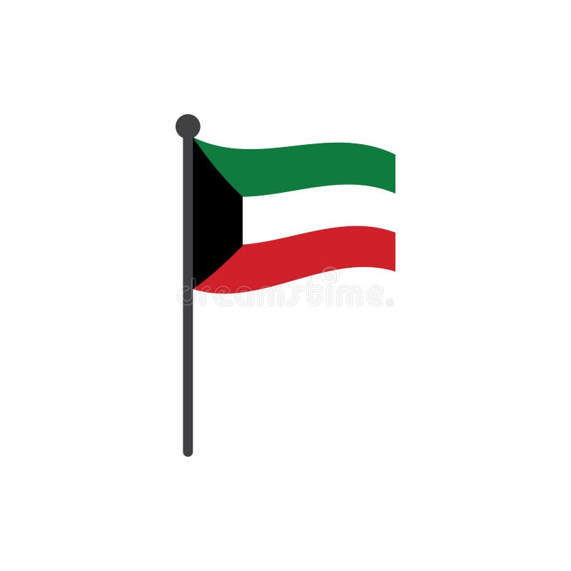 Kuwait Old Flag Vector Stock Illustrations – 99 Kuwait Old Flag Vector ...