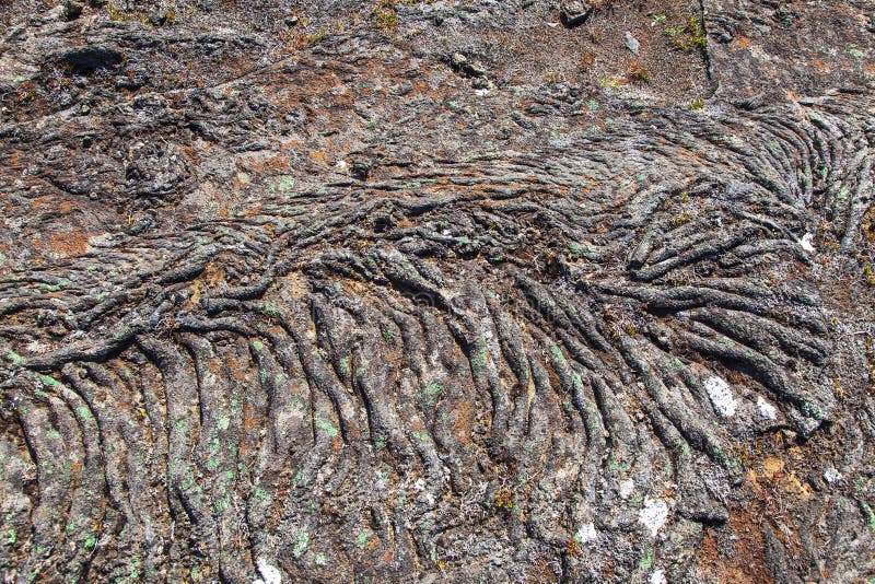 Wavy lava rock formation stock photo. Image of destruction - 59702256