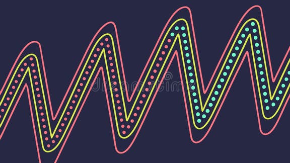 Wavy Line Pattern Abstract Background Design Element Vector Design Generative Ai Stock Vector