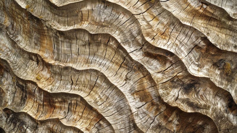 Wavy Lines and Crosshatched Marks Come Together To Form an Abstract ...