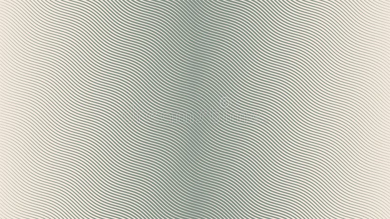 Wavy Lines Halftone Engraving Pattern Vector Smooth Gradation Pale ...