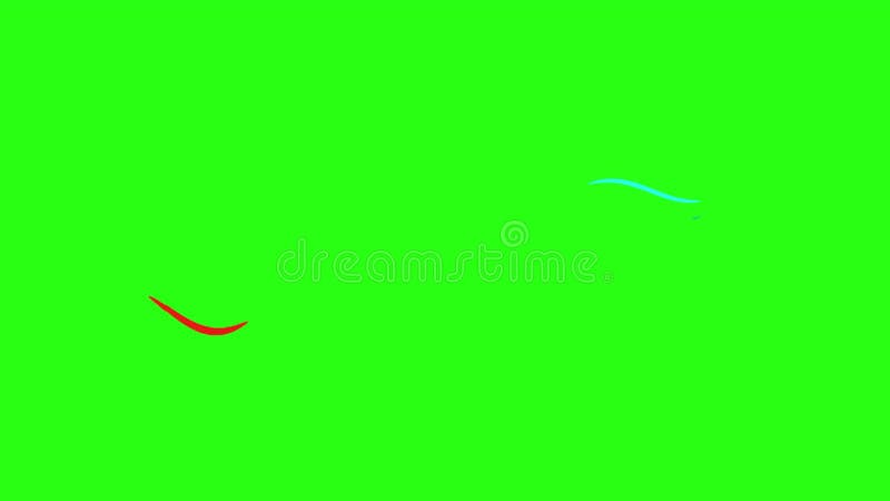 The Wavy Lines Move from Left To Right. Stock Video - Video of blue, abstract: 271739115