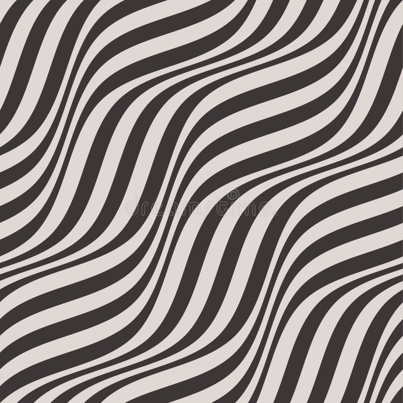 Wavy Lines Seamless Background Stock Vector - Illustration of ripple ...