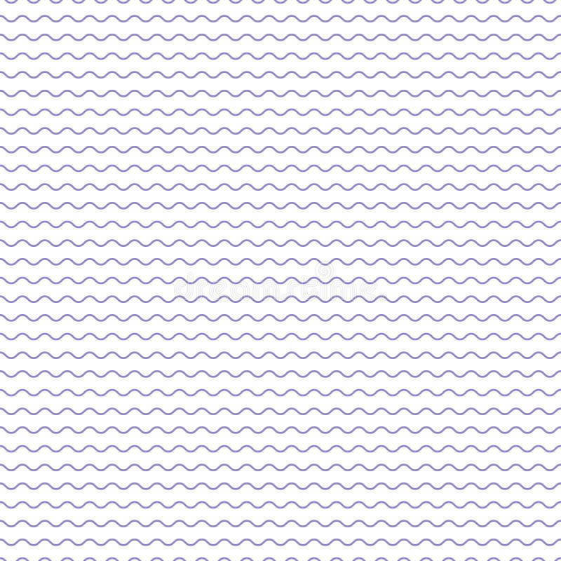 Wavy Lines. Seamless Texture with White Rolling Lines on Black ...