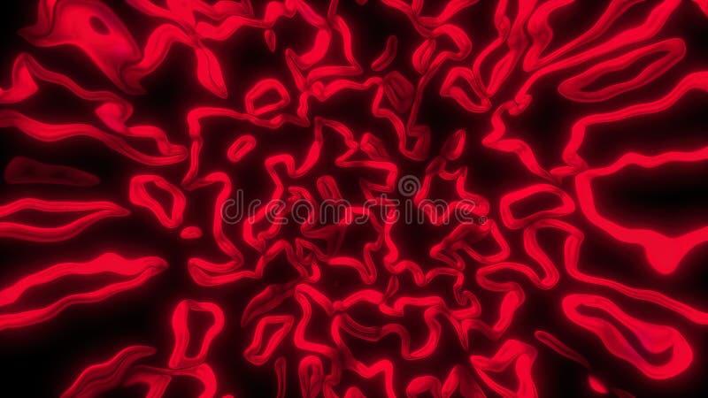 Winding Geometric Stripes in Abstract Creative Background. Stock ...