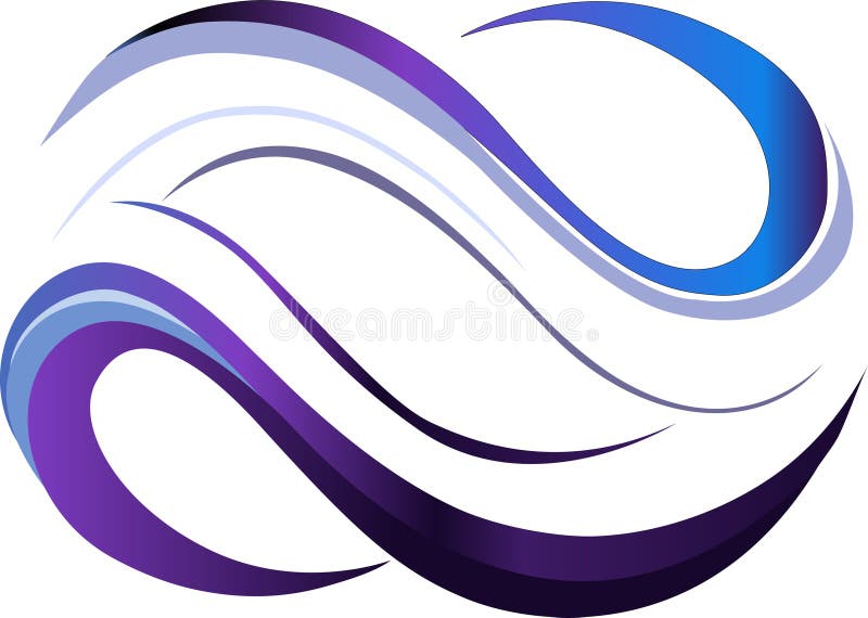 Curve Logo, Ribbon Design Pattern Graphic Stock Illustration ...