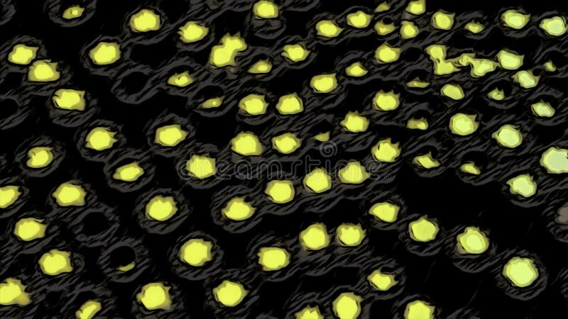 Wavy Motion of Up and Down Moving Columns. Motion. Shimmering ...