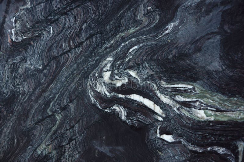 Wavy Pattern on a Dark Natural Stone Called Quartzite Rosso Luana Stock ...