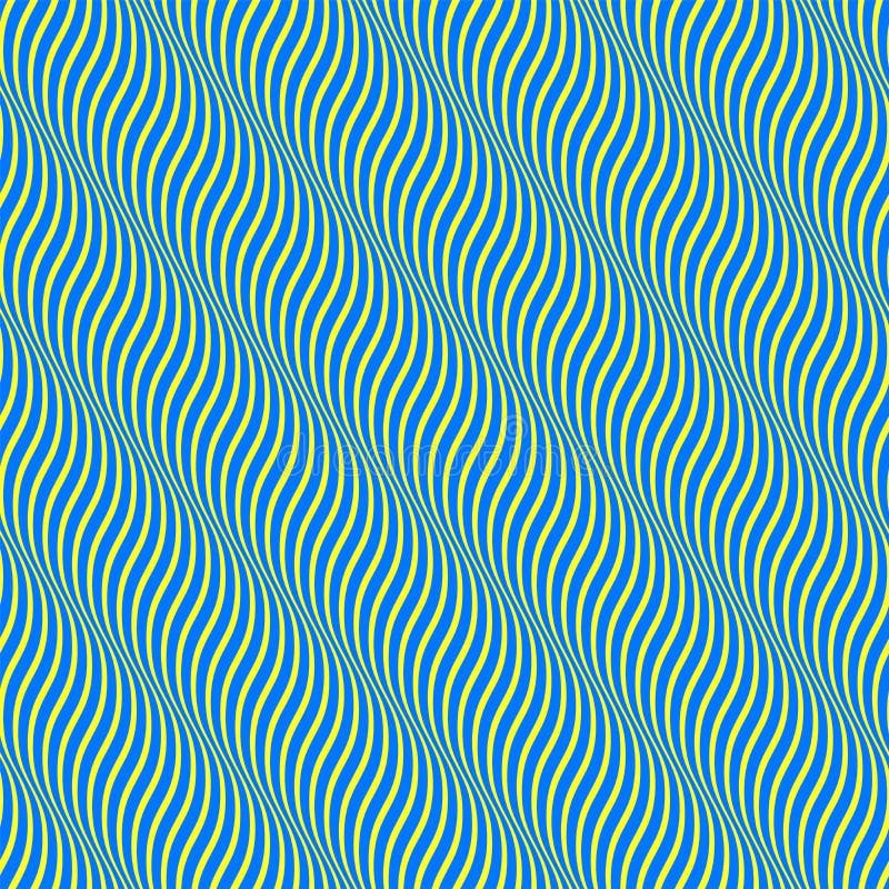 Wavy Pattern with Optical Illusion of Movement. Stock Vector ...