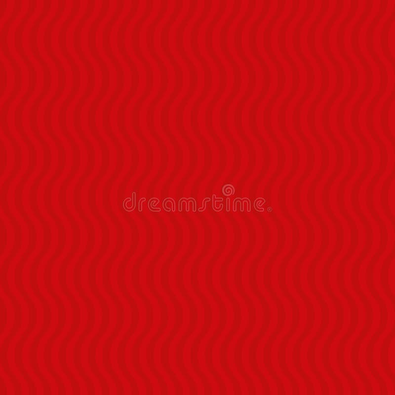Wavy Pattern. Red Neutral Seamless Pattern for Modern Design in Stock ...