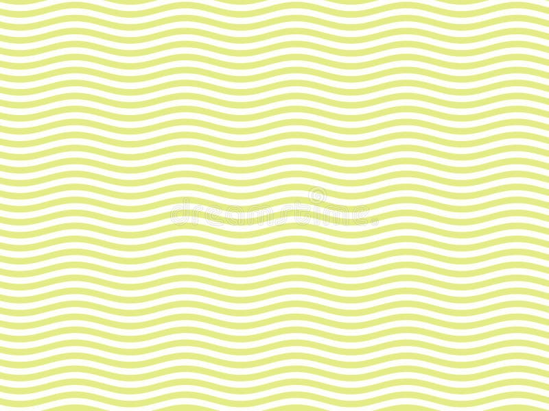 Wavy Pattern of Yellow-green Color Stock Illustration - Illustration of ...